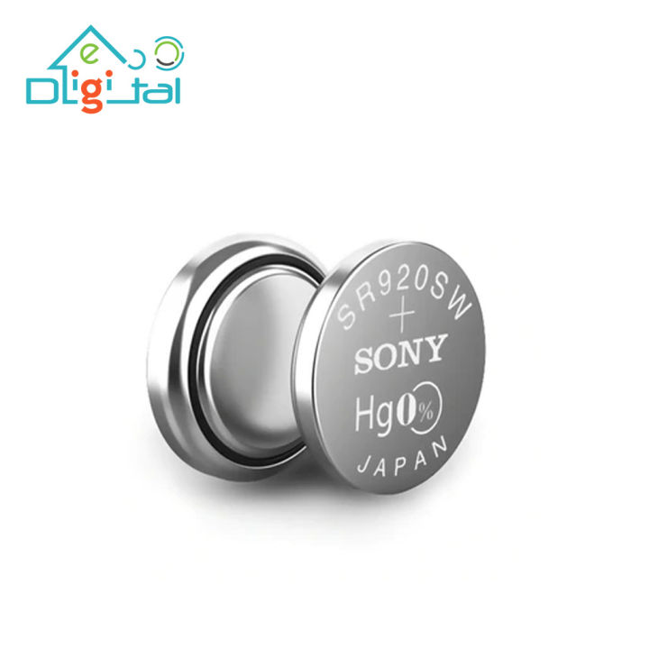 EcoDigital Original Sony 371 SR920SW Battery 3V Lithium Button Coin ...