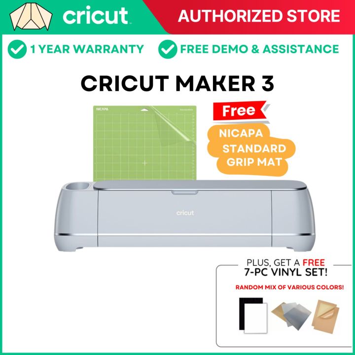 Cricut Maker 3 - DIY Machine Compatible with Matless Cutting Cricut ...