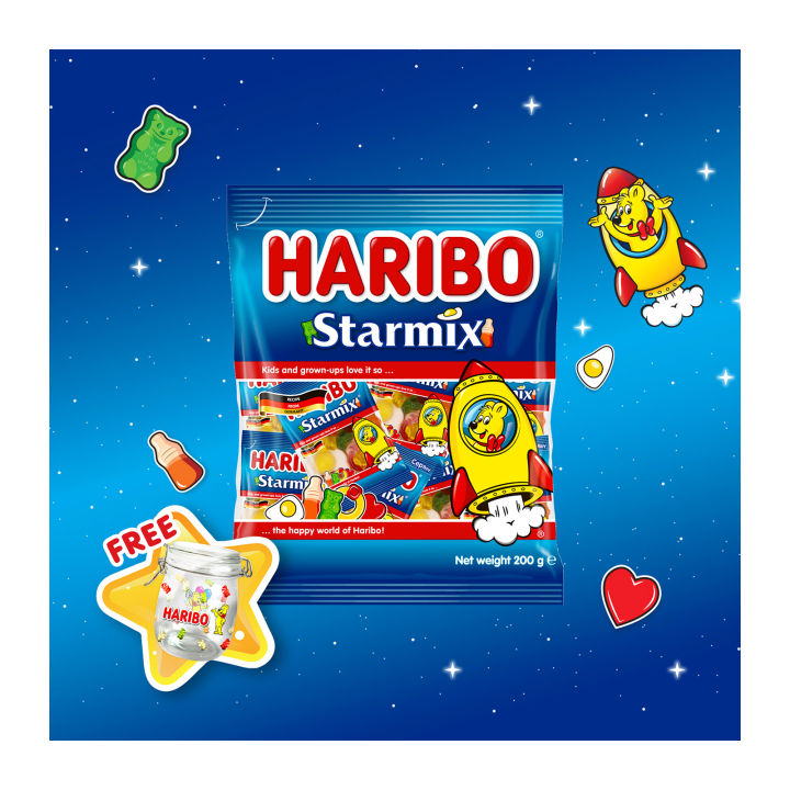 Haribo Starmix Bag Gummy Multipack 200g | Lazada Singapore