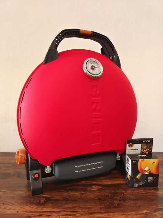 IRODA O-GRILL 700T (with Thermometer) PORTABLE GAS GRILL - Colour Red ...