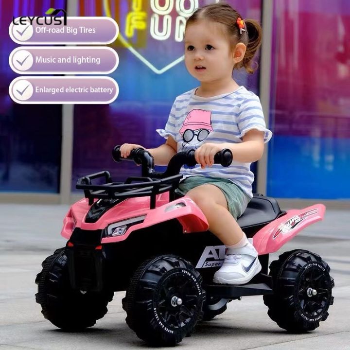 【COD】 Leycus 1-6 Year Old electric car for kids Electric Off-road Beach ...