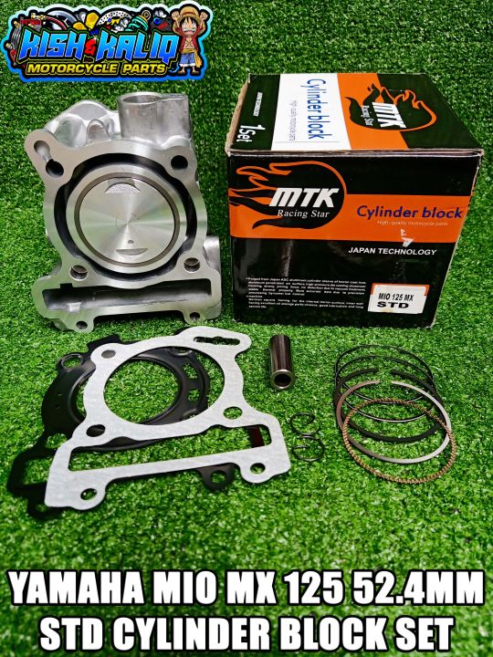 YAMAHA MIO MX 125 52.4MM STANDARD CYLINDER BLOCK SET | Lazada PH