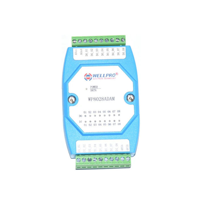 Digital Input and Output Module Lsolated 8DI8DO MODBUS Communication ...