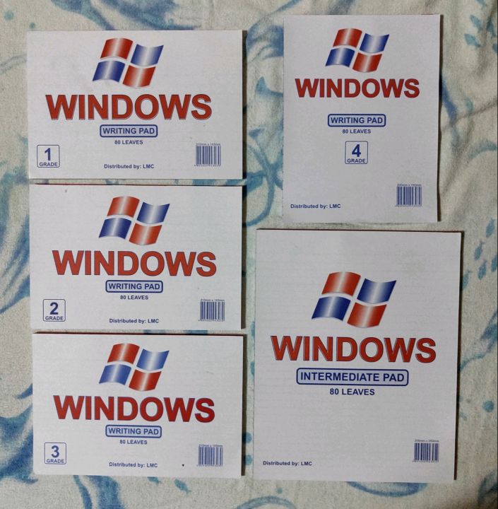 Windows Paper, Windows Writing & Intermediate Pad, Grade 1,2,3,4 ...