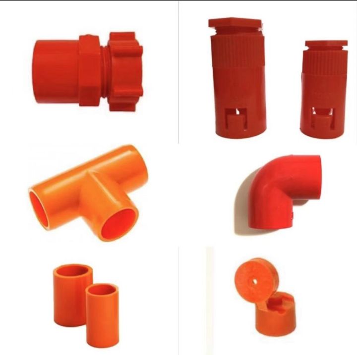 PVC Electrical Orange Fittings 1/2" 3/4" 1" | Lazada PH