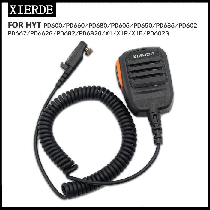 PTT Handheld For HYT Hytera PD600 PD602 PD605 PD662 PD665 PD680 PD682 PD685 X1p X1e Radio Walkie ...