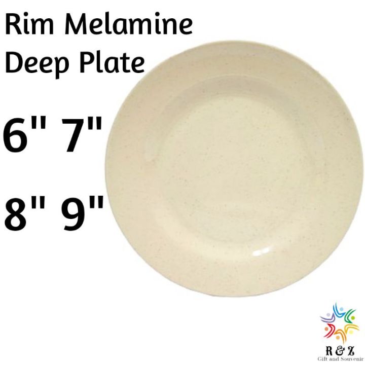 Melamine Rim Deep Plate / Melamine Deep Plate / Melamine Dinner Plate ...