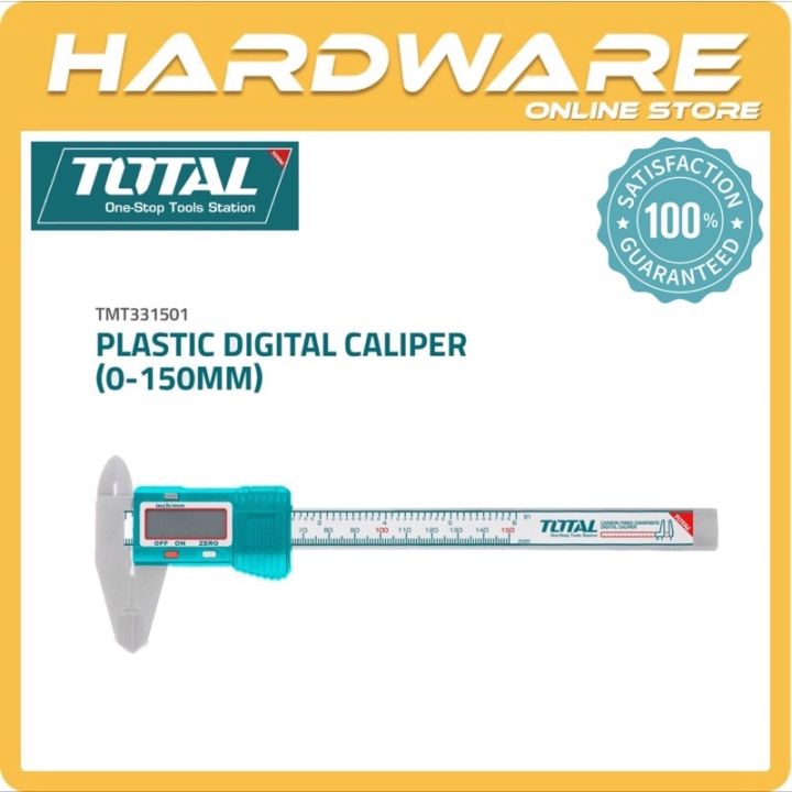 TOTAL Plastic Digital Caliper TMT331501 | Lazada