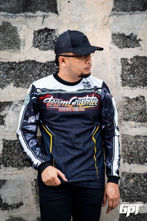 TEAM GRAPHITEE RIDING JERSEY V3 | Lazada PH