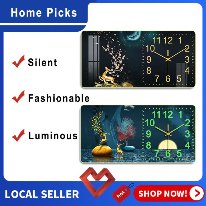 Oversized Wall Watch Home Decoration Nordic Sitting Room Bedroom ...