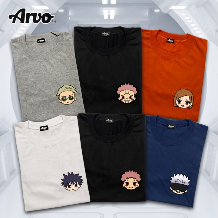 Jujutsu Kaisen Anime Logo Tees Xs To 5xl Arvo Ph Unisex Regular Plus Size Lazada Ph