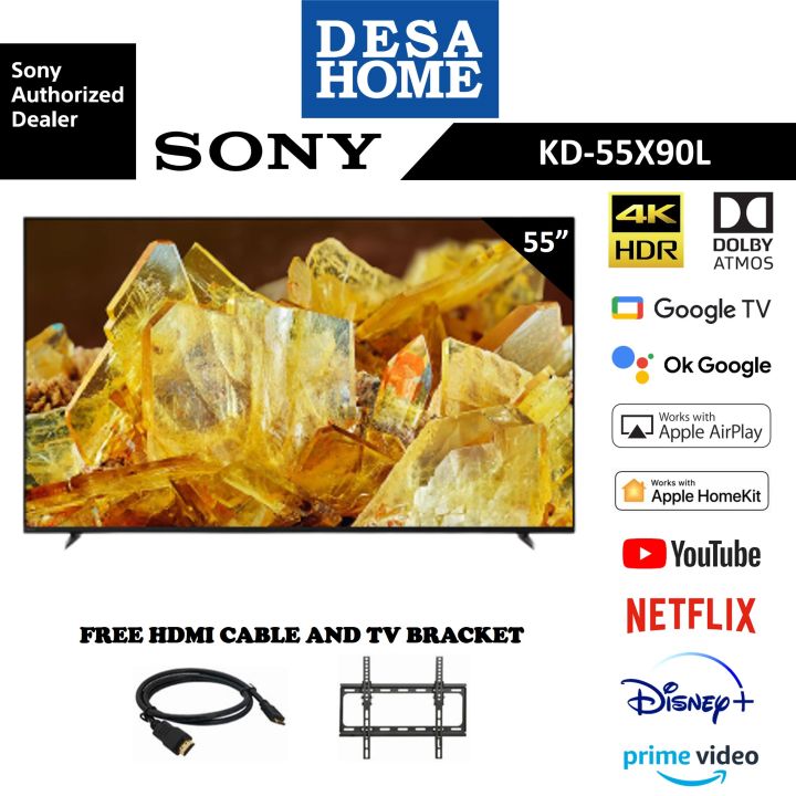 SONY XR-55X90L 55" BRAVIA XR FULL ARRAY LED 4K UHD HDR SMART TV ...