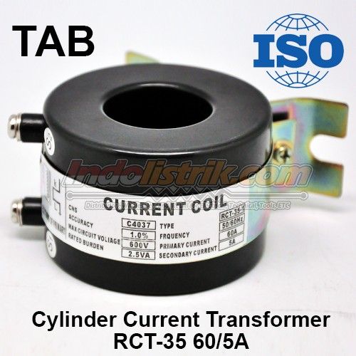 Cylinder Current Transformer 60 / 5 A RCT - 35 TAB | Lazada Indonesia