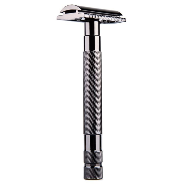 (NWVI) Safety Double Edge for Men Barber Straight Holder Men's Shaving ...