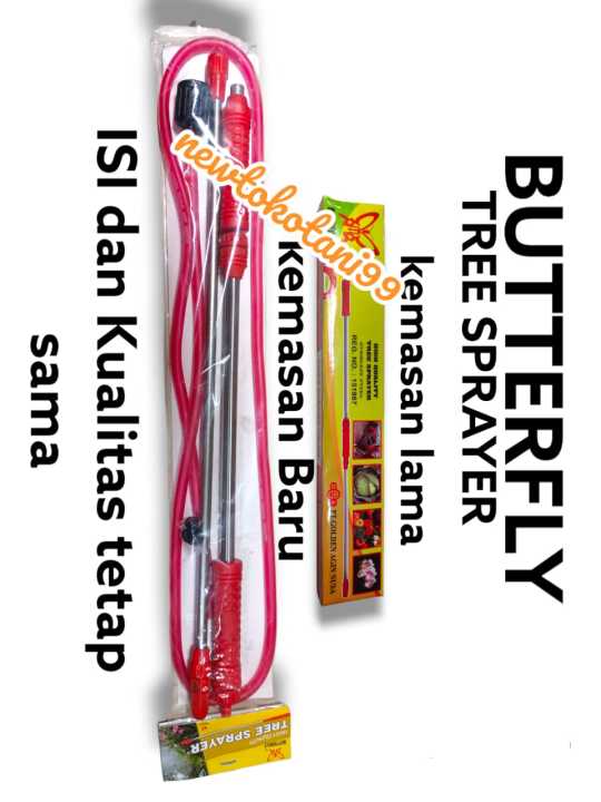 TREE SPRAYER BUTTERFLY alat semprot hama , pupuk dan desinfektan tanpa ...