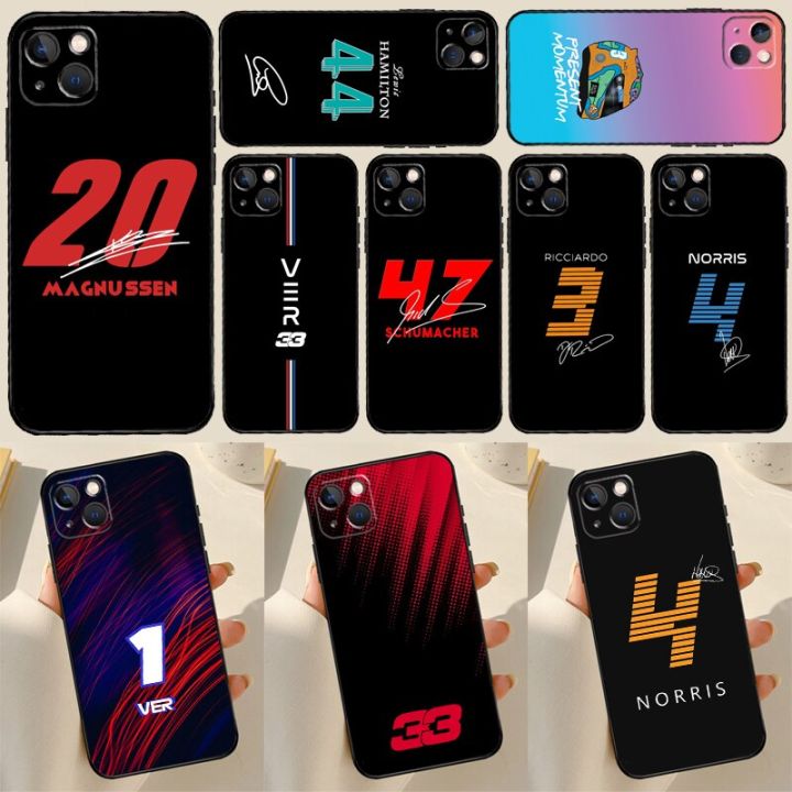 [New Goods In Stock] F1 Formula 1 Number Cover For iPhone 13 14 Pro Max ...