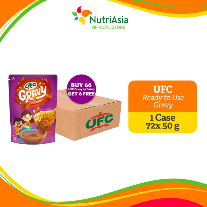 UFC Ready-to-Use Gravy 50 g 1 Case (72pcs) | Lazada PH