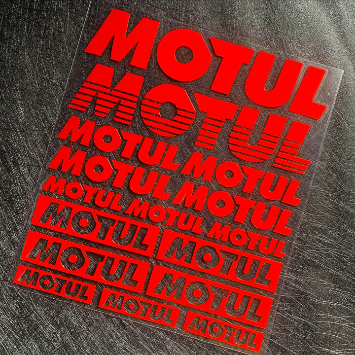 MOTUL Voiture Course Autocollants Car Sticker Reflective Motorcycle ...