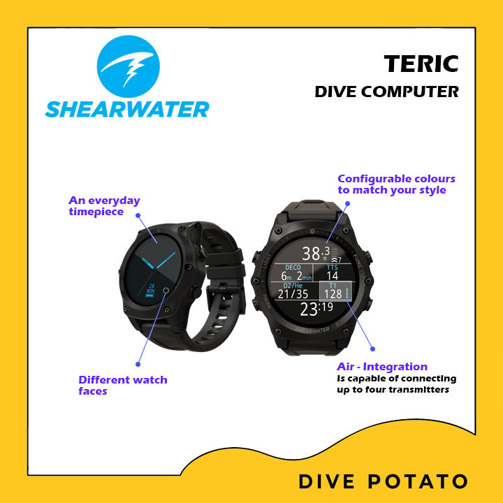 (ผ่อน 0%) Shearwater TERIC Dive Computer | Lazada.co.th
