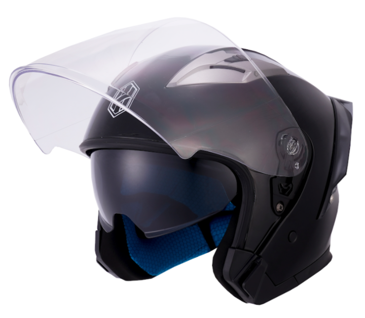 HNJ 916 General Purpose Dual Visor Whth Spoiler Ps Mark Certified Half ...