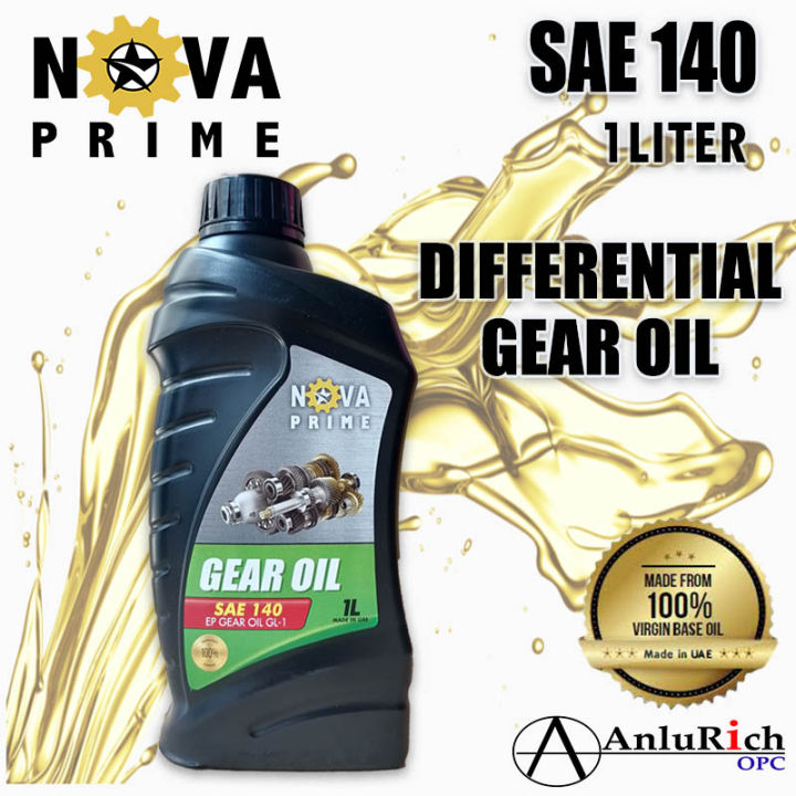 NOVA PRIME Gear oil EP GL-1 SAE 140 1LITER | Lazada PH