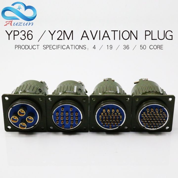 Aviation plug socket round connectorYP series 4/9/36/50/65core diameter ...
