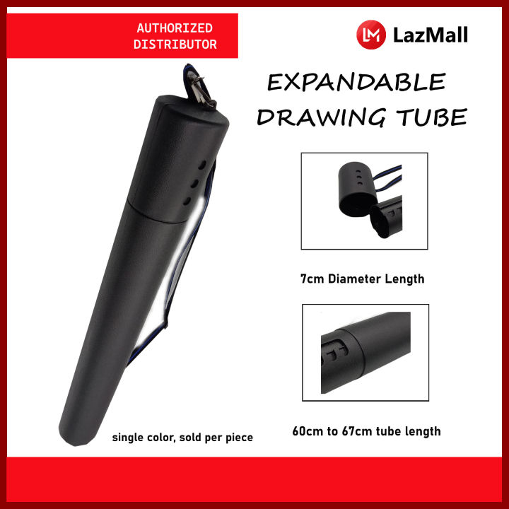 Drawing Tube Blueprint Case Telescoping Art Tube for Blueprints Prints ...