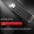 Secure USB Drive, Encrypted USB Flash Drive Hardware Password Memory ...