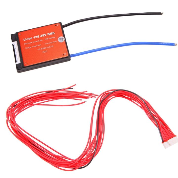 DBM.HOME-Li-Ion 13S 48V 20A 18650 PCM Battery Protection Board BMS PCM ...