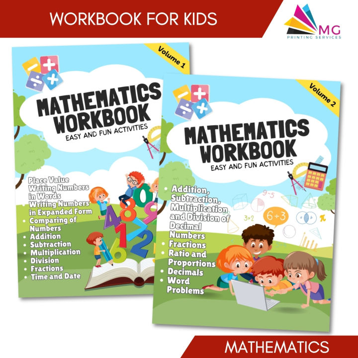Mathematics Workbook for Kids - Easy and Fun Activities | Lazada PH