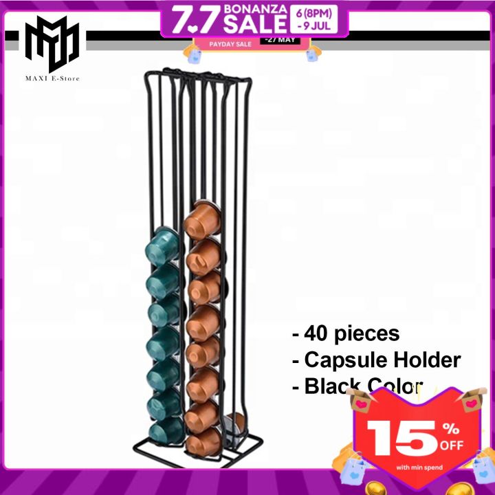 Cubbee 40 Pieces Nespresso Coffee Capsule Pod Holder Stand | Lazada
