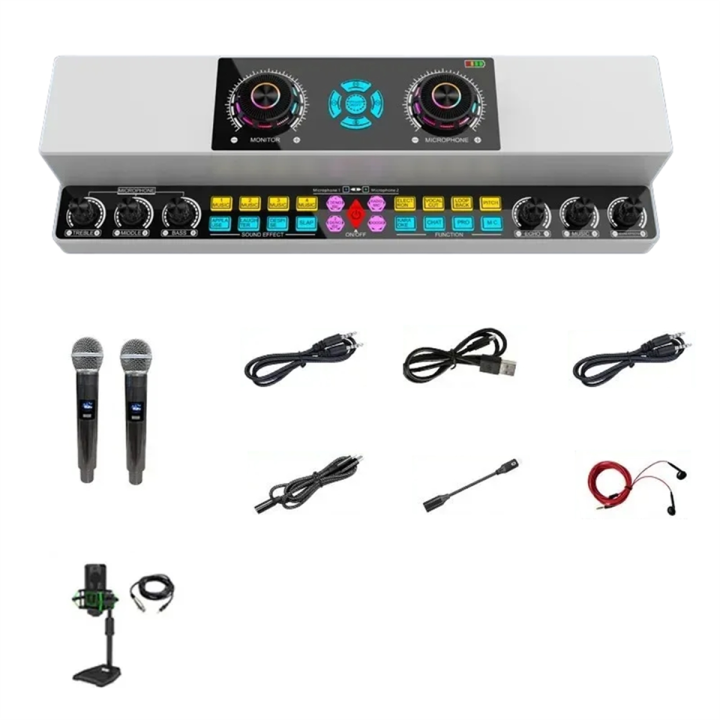 (MYRG) Karaoke Bar Bluetooth Speaker Wireless Sound Integrated Indoor ...