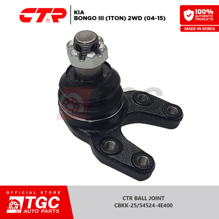 CTR Ball Joint Lower CBKK-25 (CB0224) 54524-4E400, Kia Bongo III (1Ton) 4WD 2004-2015 - 1pc ...