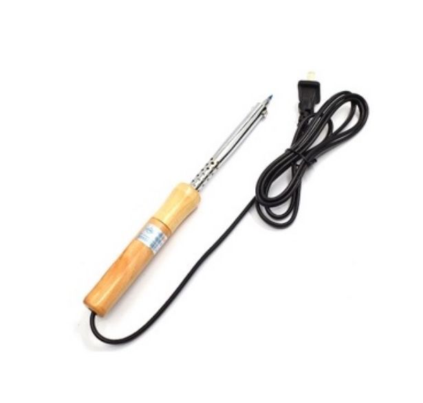 Wooden and plastic Handle Electric Welding Solder Soldering Iron Tip ...