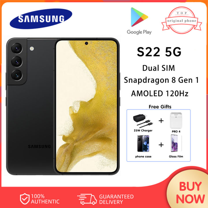 Samsung Galaxy S22 5G 8GB RAM+128GB ROM Dual Sim Factory Unlocked ...