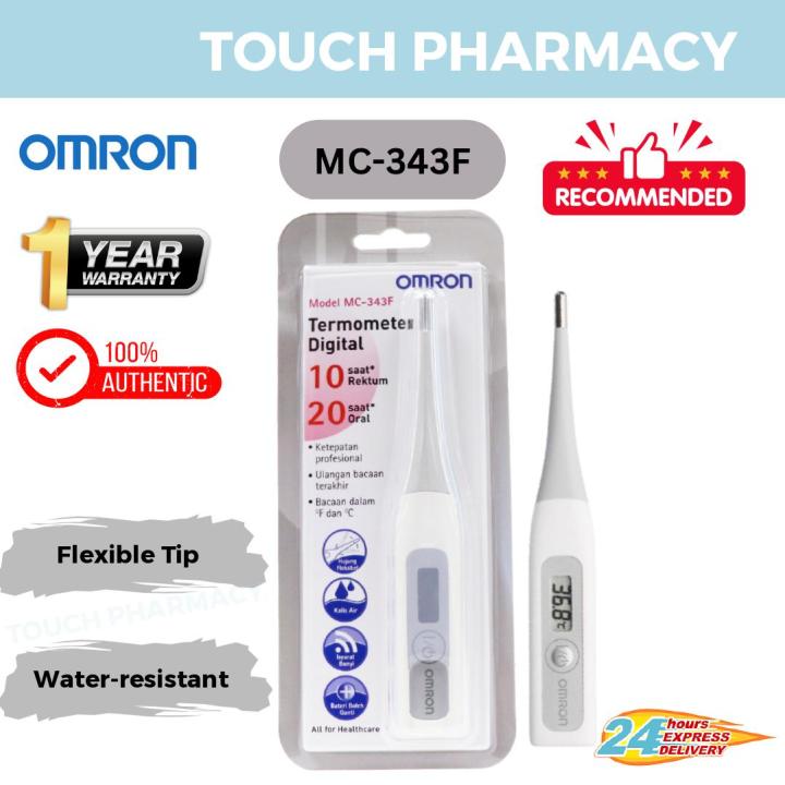 OMRON Digital Thermometer (Flexitip) MC-343F | Lazada