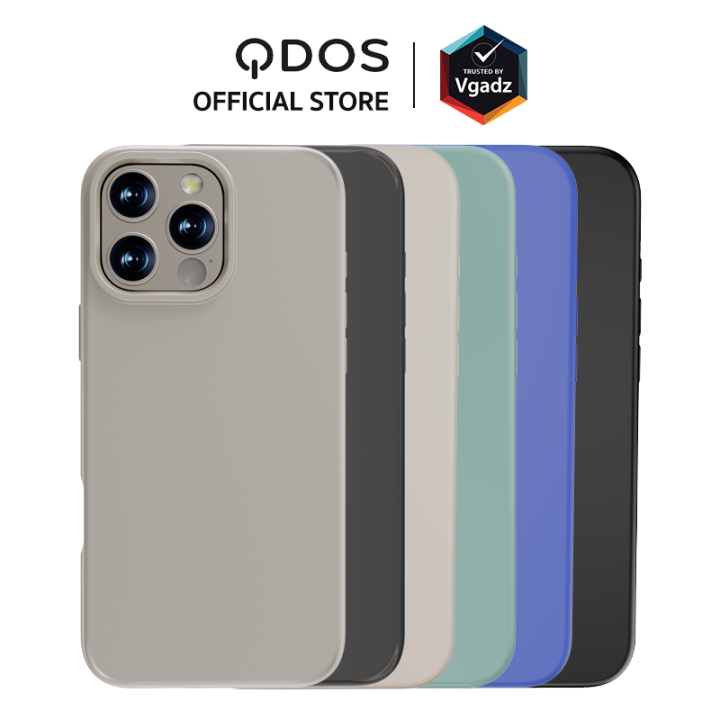 QDOS เคสสำหรับ iPhone 16/ 16 Plus/ 16 Pro/ 16 Pro Max รุ่น Touch Pure with Snap by Vgadz ...