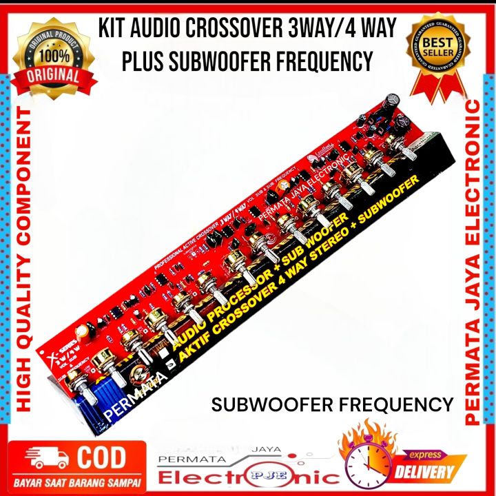 Kit Crossover 3way/4way+subwofer frequency | Lazada Indonesia