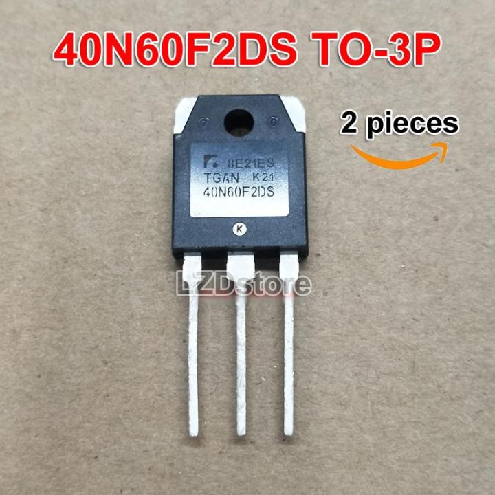 TO-3P TGAN40N60F2DS 40N60F2DS TGAN 2ชิ้น40N60 600V/40A พลังงาน IGBT ...