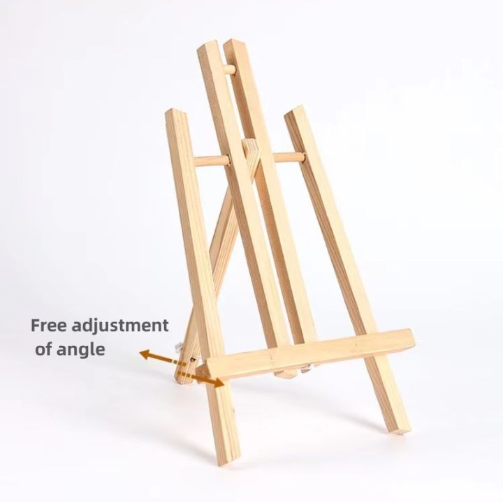 Natural Wood Mini Easel Frame Multifunctional Wooden Display Mini ...