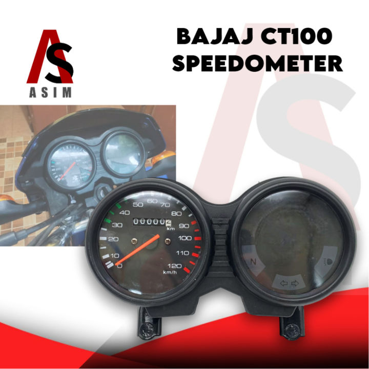 Asim Motorcycle Bajaj Ct100 Speedometer Gauge / Odometer | Lazada PH