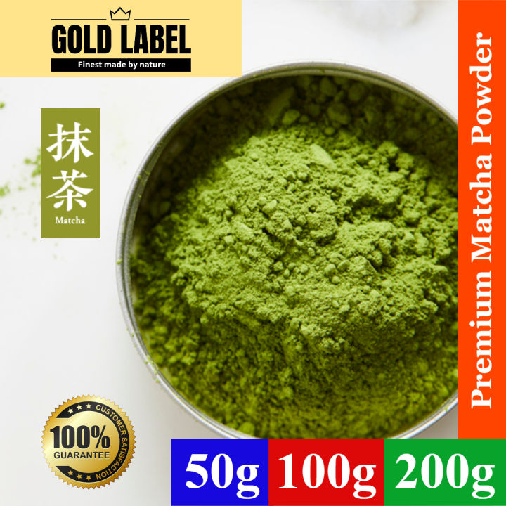 GoldLabel Premium Matcha Powder / Premium Green Tea Powder / Teh Hijau ...