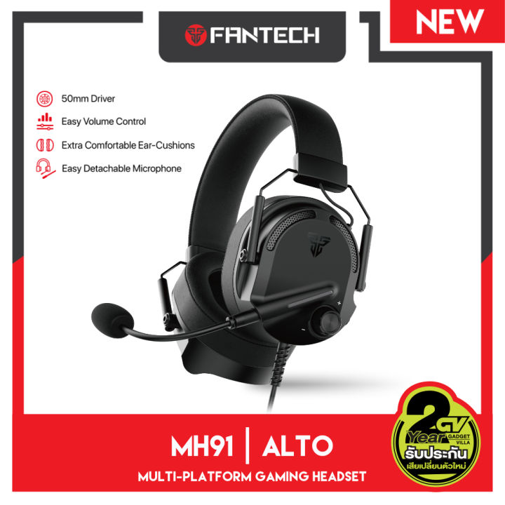 Fantech หูฟัง Gaming Headset 3.5mm Multi-Platform Compatibility สำหรับ ...