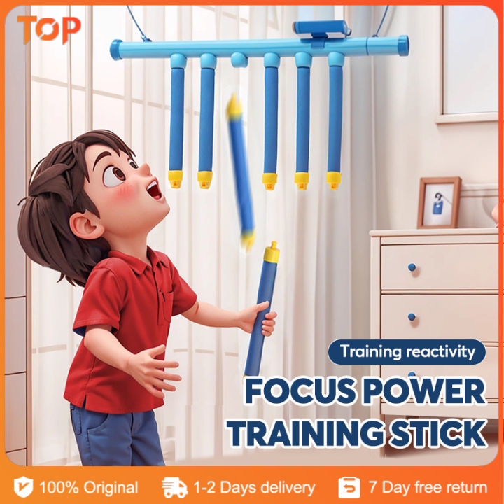 Catching stick game falling stick sensory toy reaction training ...