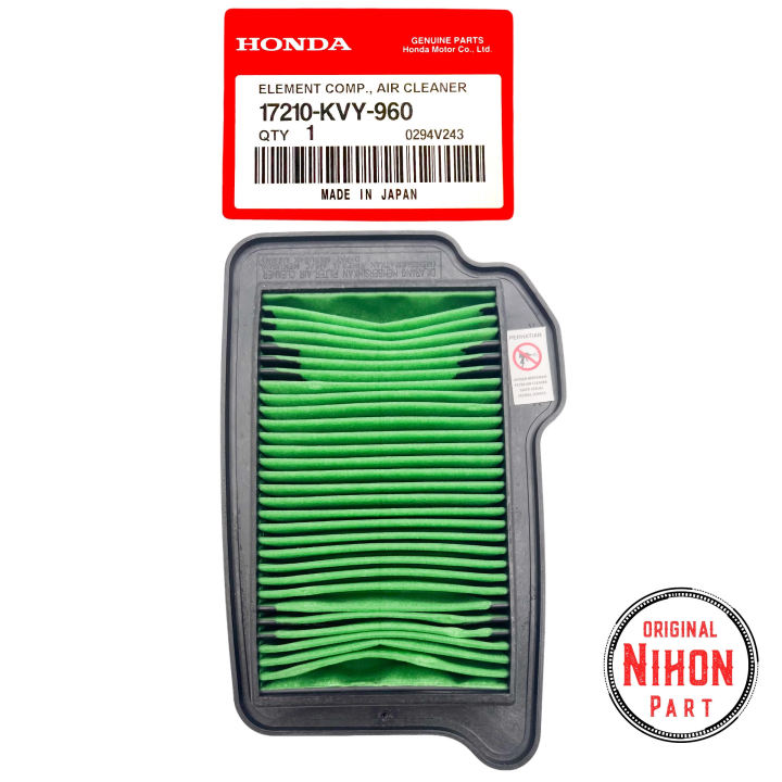Filter Udara Beat Karbu Scoopy Karbu KVY ORIGINAL HONDA NP234 | Lazada ...