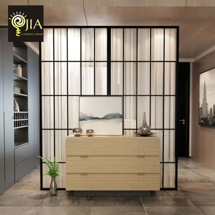 JIA Simple Wind Supports Custom Wrought Iron Partition Screen ...