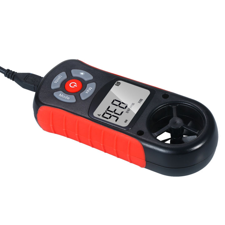 Generic 8 in 1 Handheld Digital Anemometer Wind Speed/Wind Chill ...
