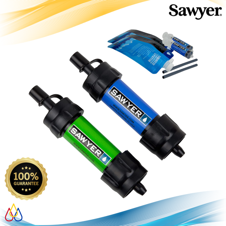 Sawyer Mini Water Filter - Twin Pack - Blue & Green - 2025 Edition ...
