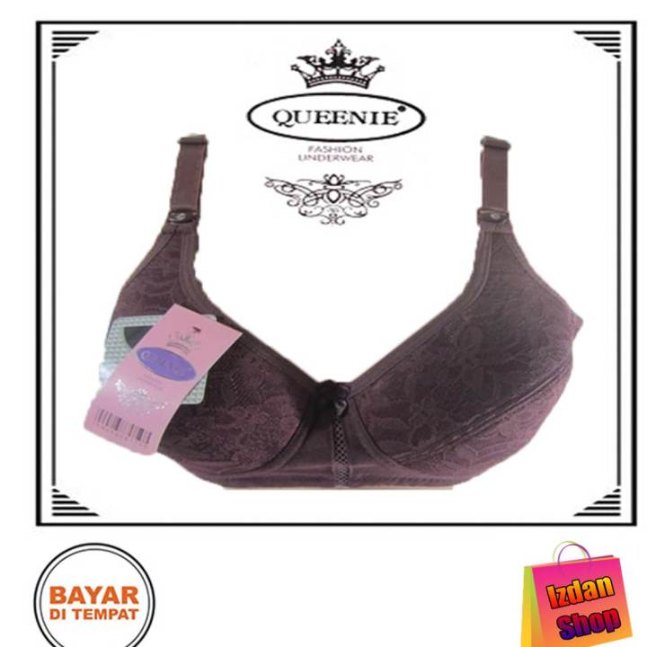 [ Grosir isi 6 buah ] Bra sport brukat Merk queenie Sport Bra Brukat ...