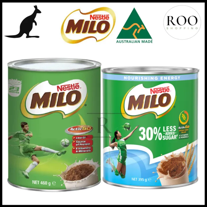 Milo - Australia Made 460g / 395g Less Sugar | Lazada
